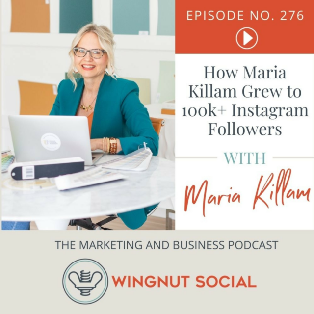 How Maria Killam Grew to 100k+ Instagram Followers - Wingnut Social